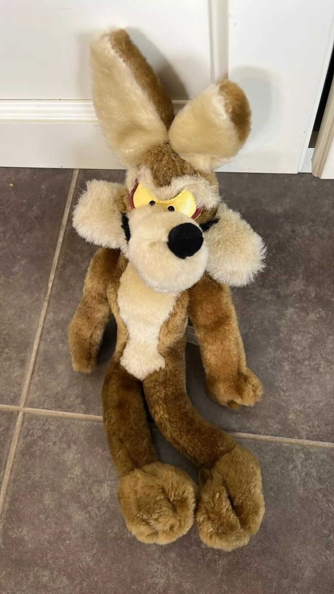 1996 Wile E Coyote Plush Doll 12 Stuffed Toy - Etsy