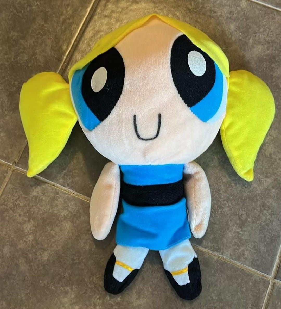 Vintage the Powerpuff Girls Bubbles Plush Toy 12" - Etsy