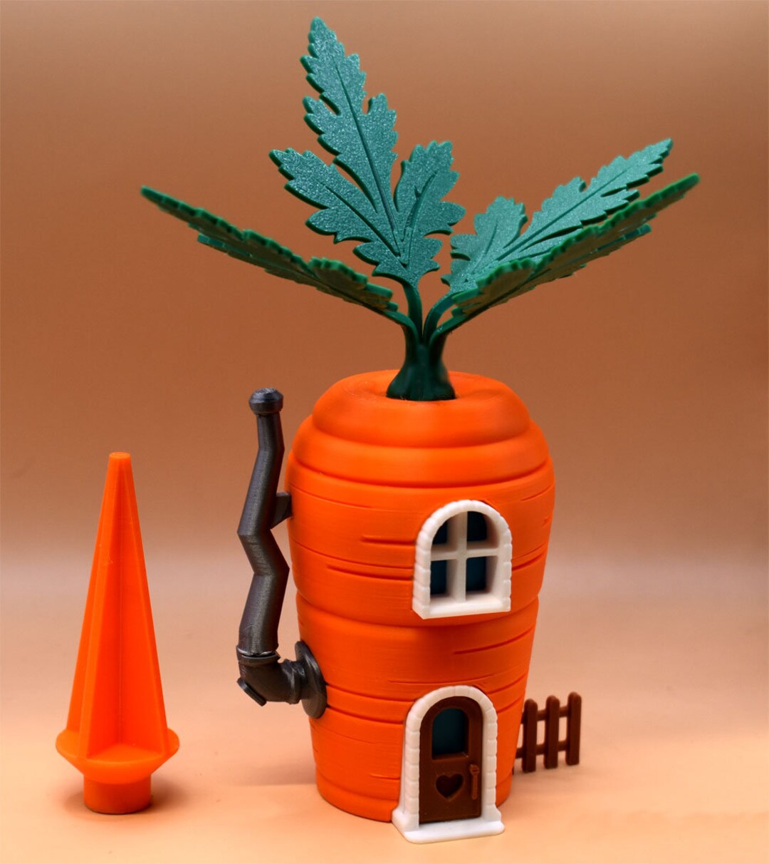 Ar3dprints.com Fantasy House Series: Carrot House 3d Printed and Each ...