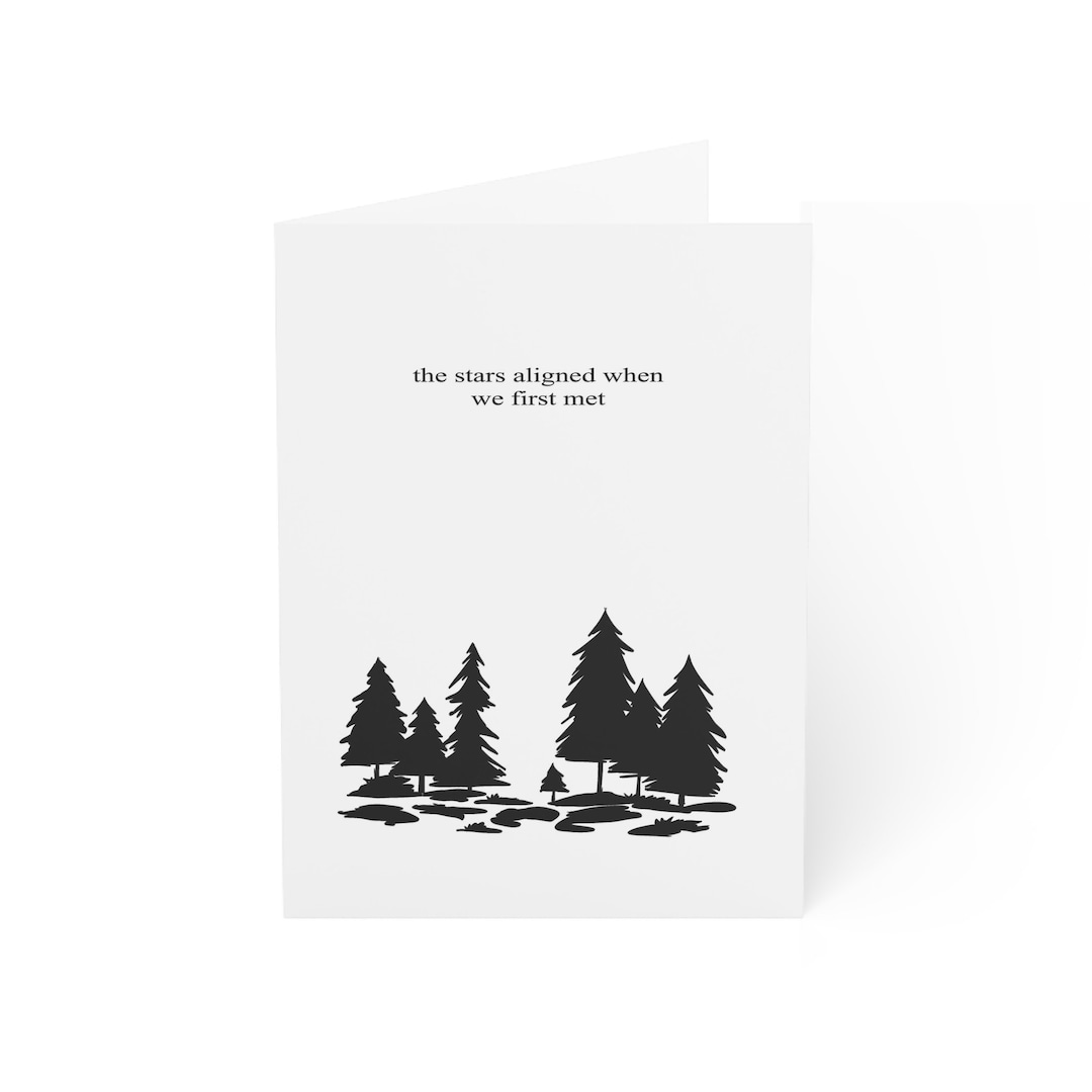 The Stars Aligned Greeting Card - Etsy