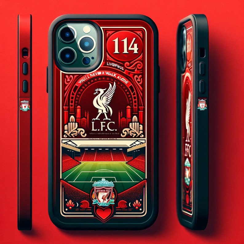 Red Glory Liverpool FC Themed iPhone 11 and Above Case Anfield ...