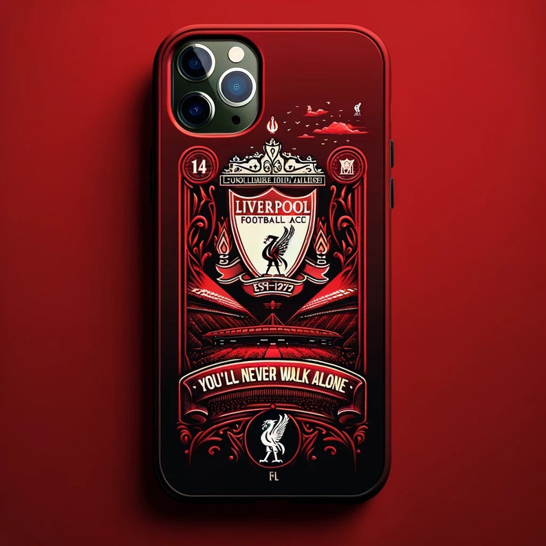 Red Glory Liverpool FC Themed iPhone 11 and Above Case Anfield ...
