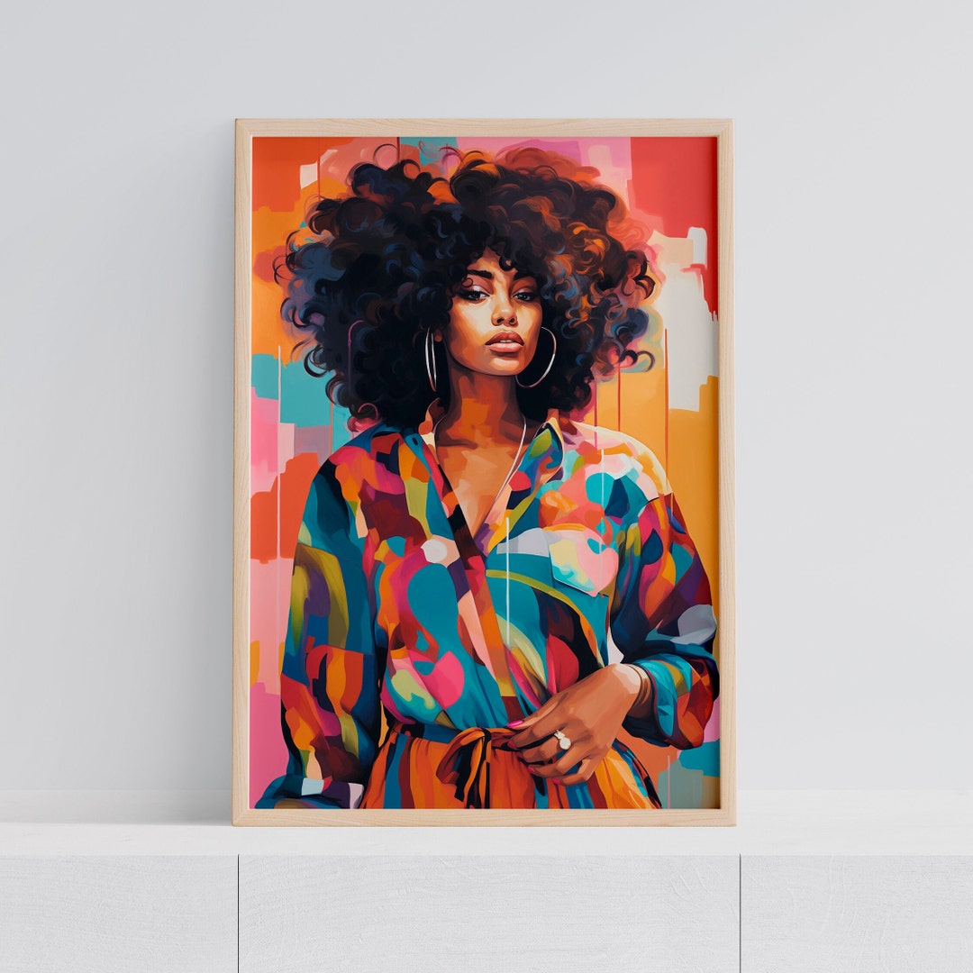 Black Woman Poster Strong Woman Poster Pretty Woman Poster - Etsy