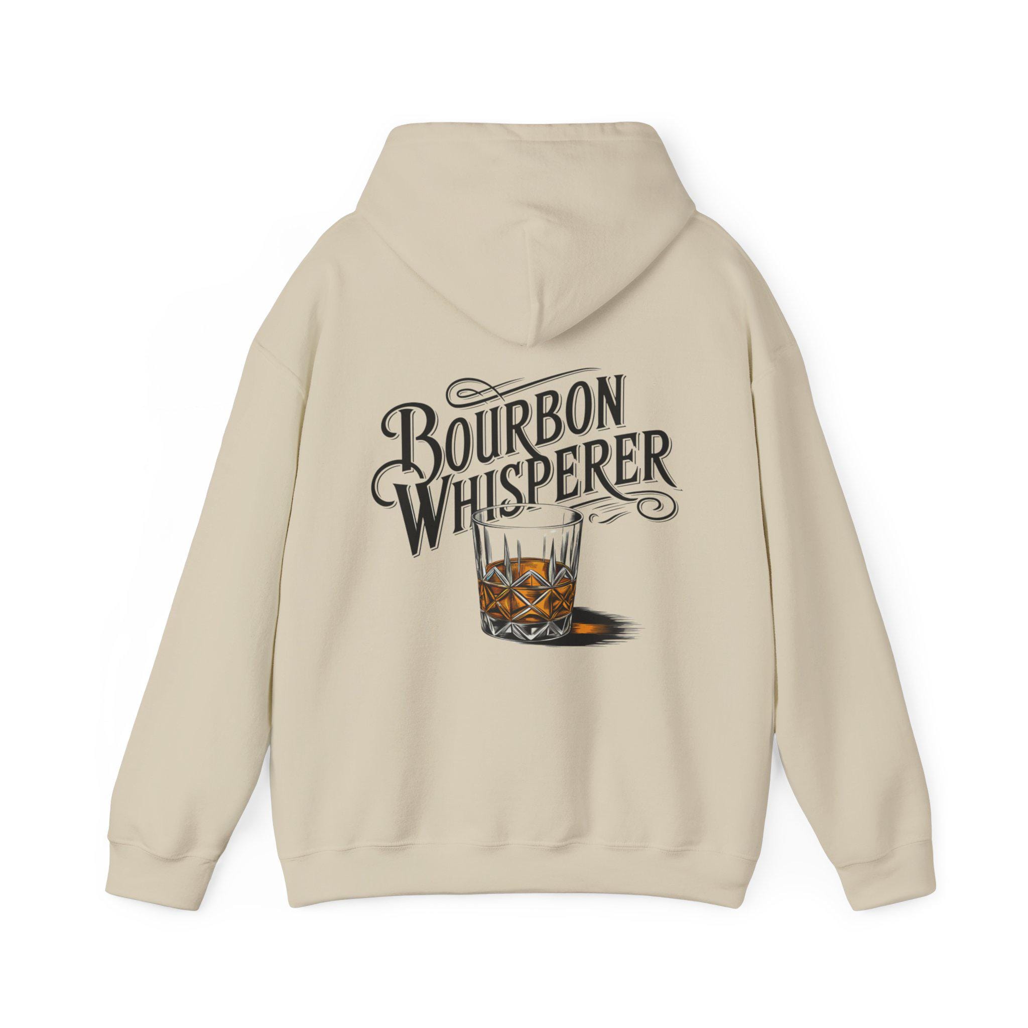Bourbon Whisperer Hoodie, Bourbon Lover Pullover, Whiskey Enthusiast ...