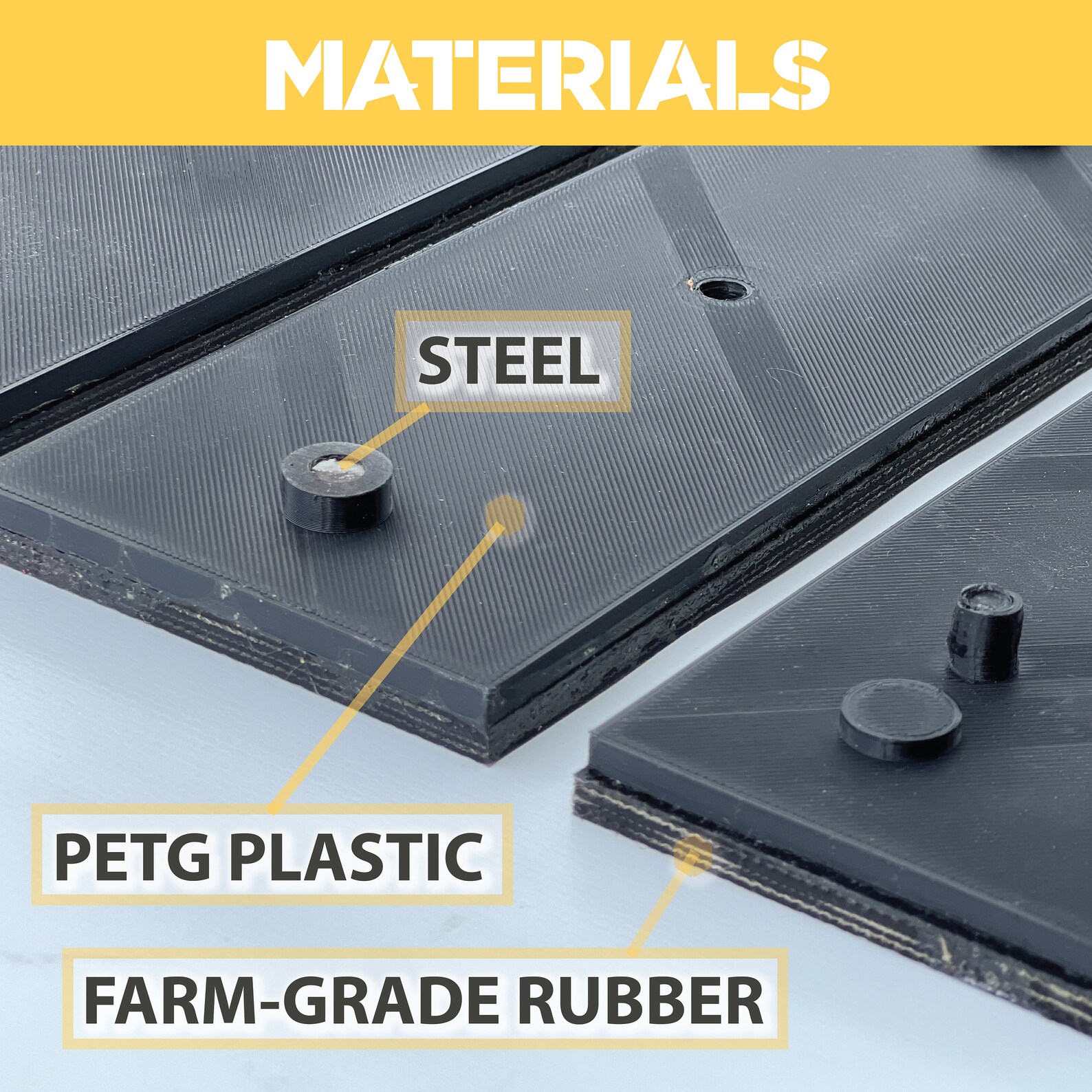 Rockwell Jawhorse Rubber Jaws, 8 Inch Replacement Pads for Large ...
