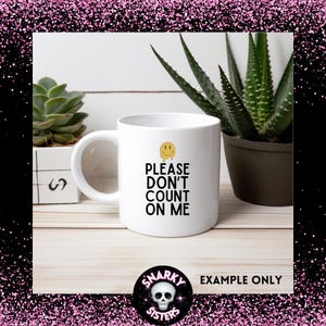 Hilarious Digital Download please Don't Count on Me Melting Smiley Face ...
