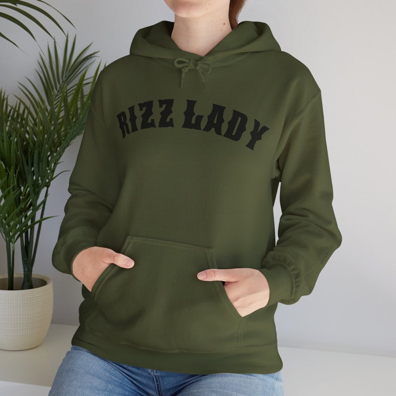 Rizz Lady Funny Valentine's Hoodie-unisex Heavy Blend™ Hooded ...
