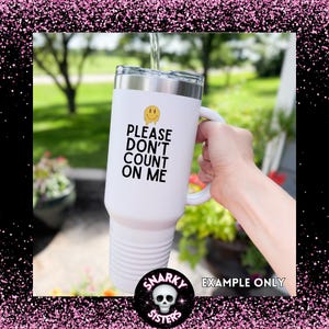 Hilarious Digital Download please Don't Count on Me Melting Smiley Face ...