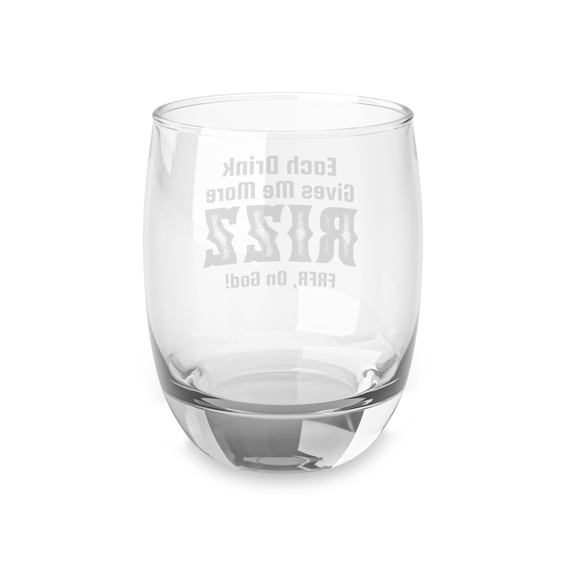 Each Drink Gives Me More Rizz, Funny Whiskey Glass - Etsy