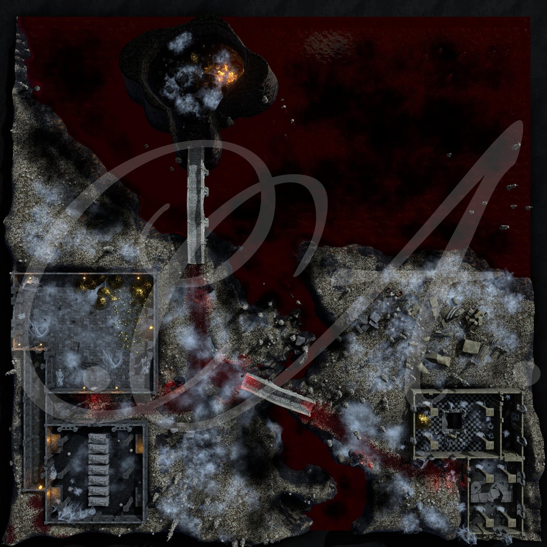 Field of Woe VTT Map Pack Dnd Battle Maps for Roll20 and Virtual Tabletop VTT D&D Map Collection ...