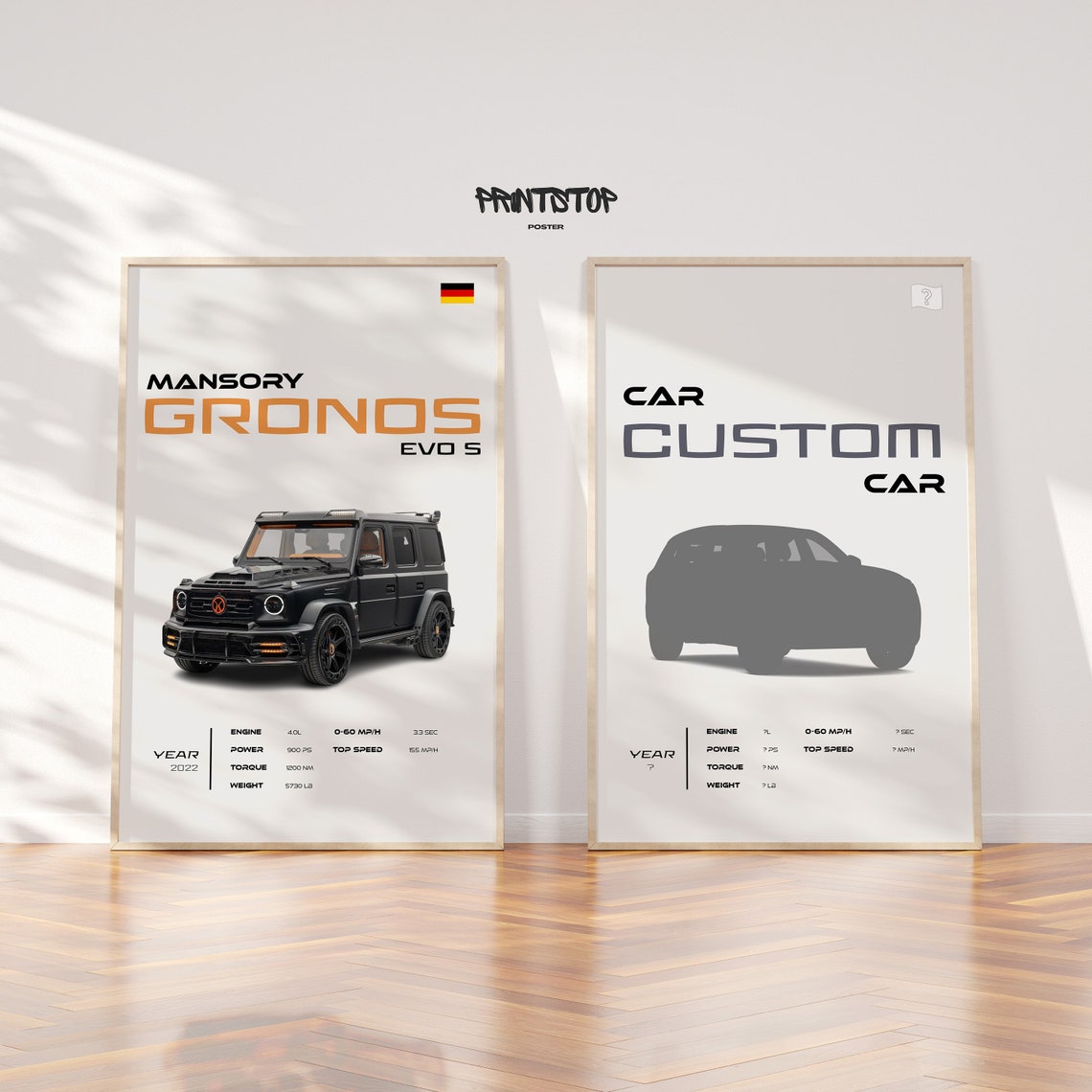 Mansory Gronos Evo S Poster: Luxury SUV Car Print - Etsy