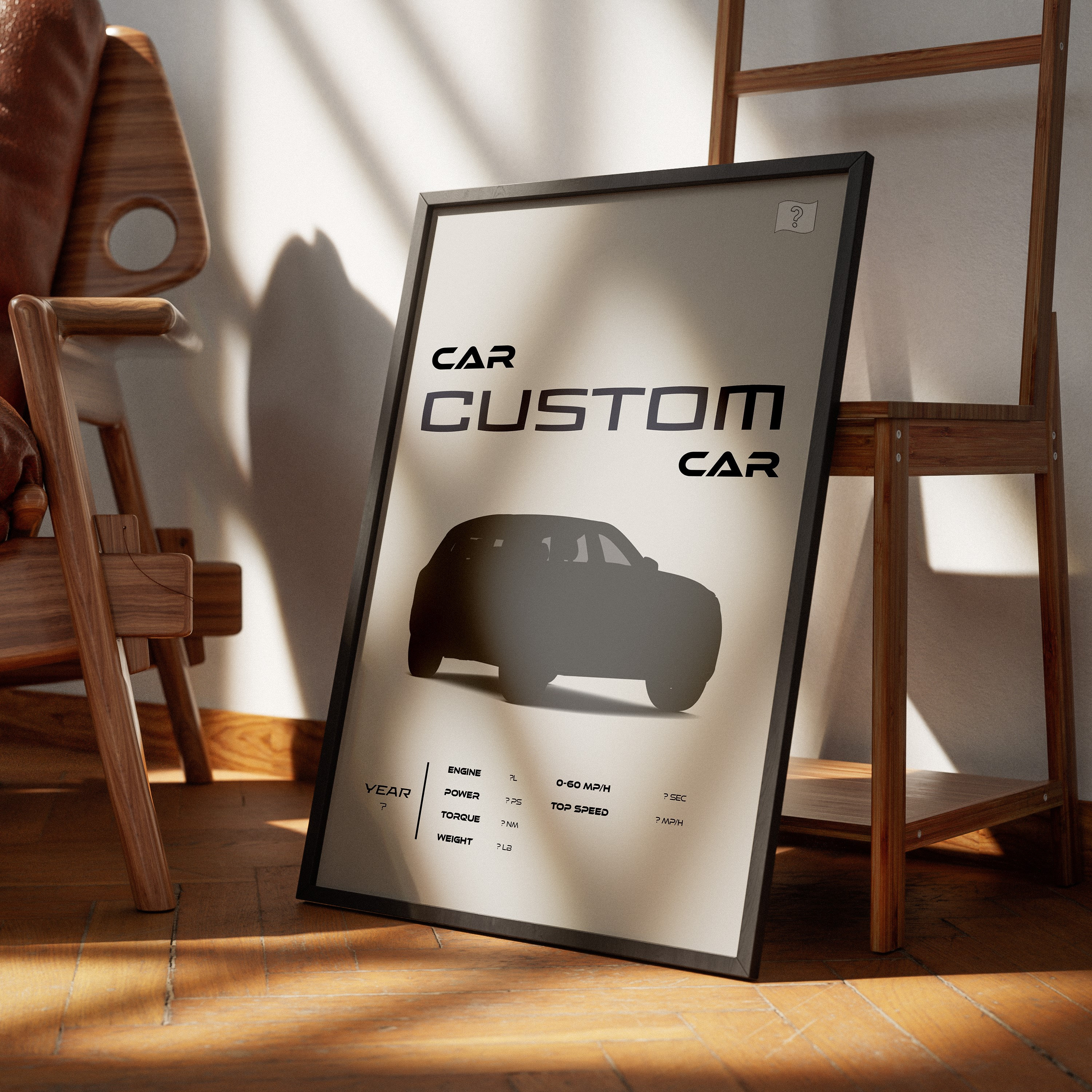 Custom Car Poster Personalized Car Print, Customizable Car Illustration ...