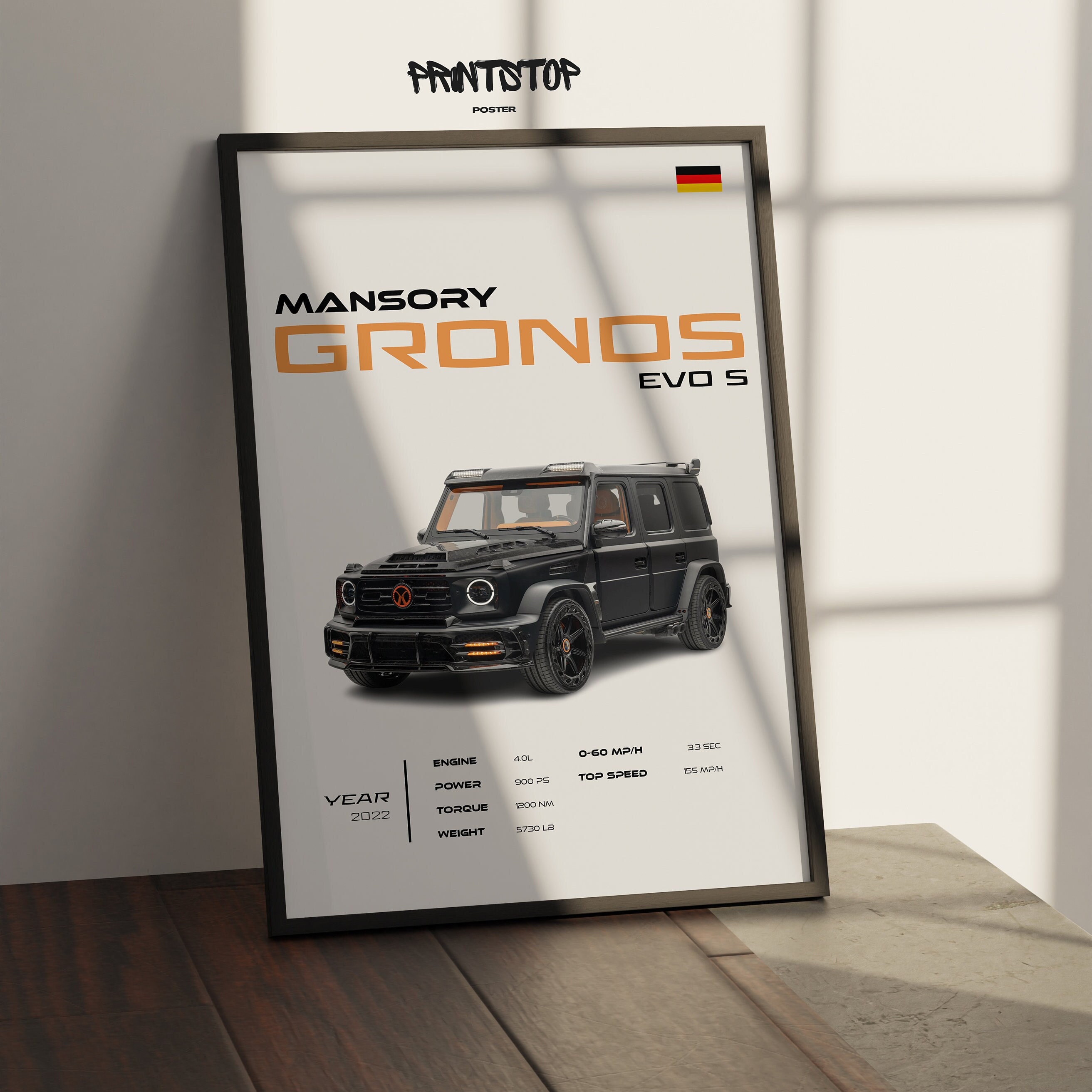 Mansory Gronos Evo S Poster: Luxury SUV Car Print - Etsy