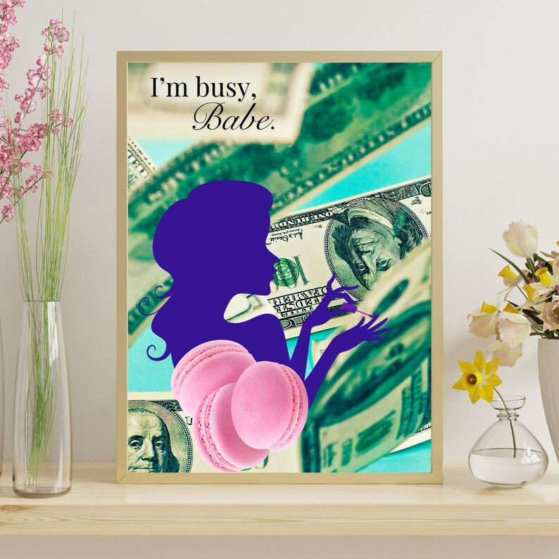 MAYBE LATER Wall Art - Etsy