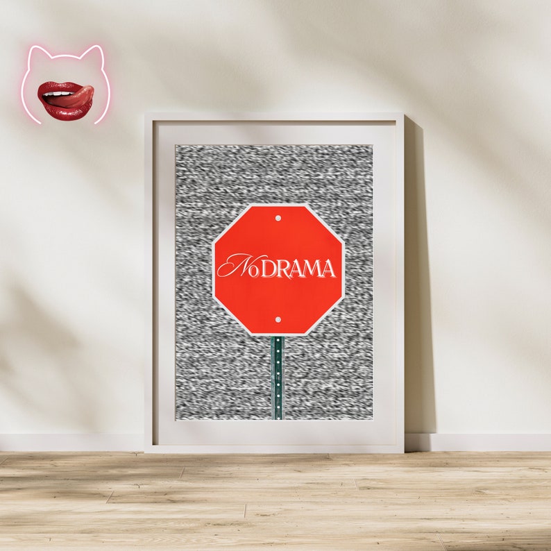 STOP Wall Art - Etsy