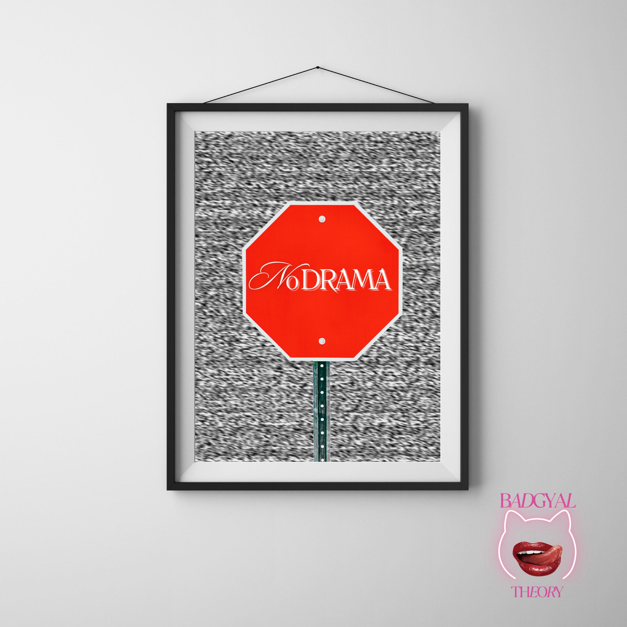 STOP Wall Art - Etsy