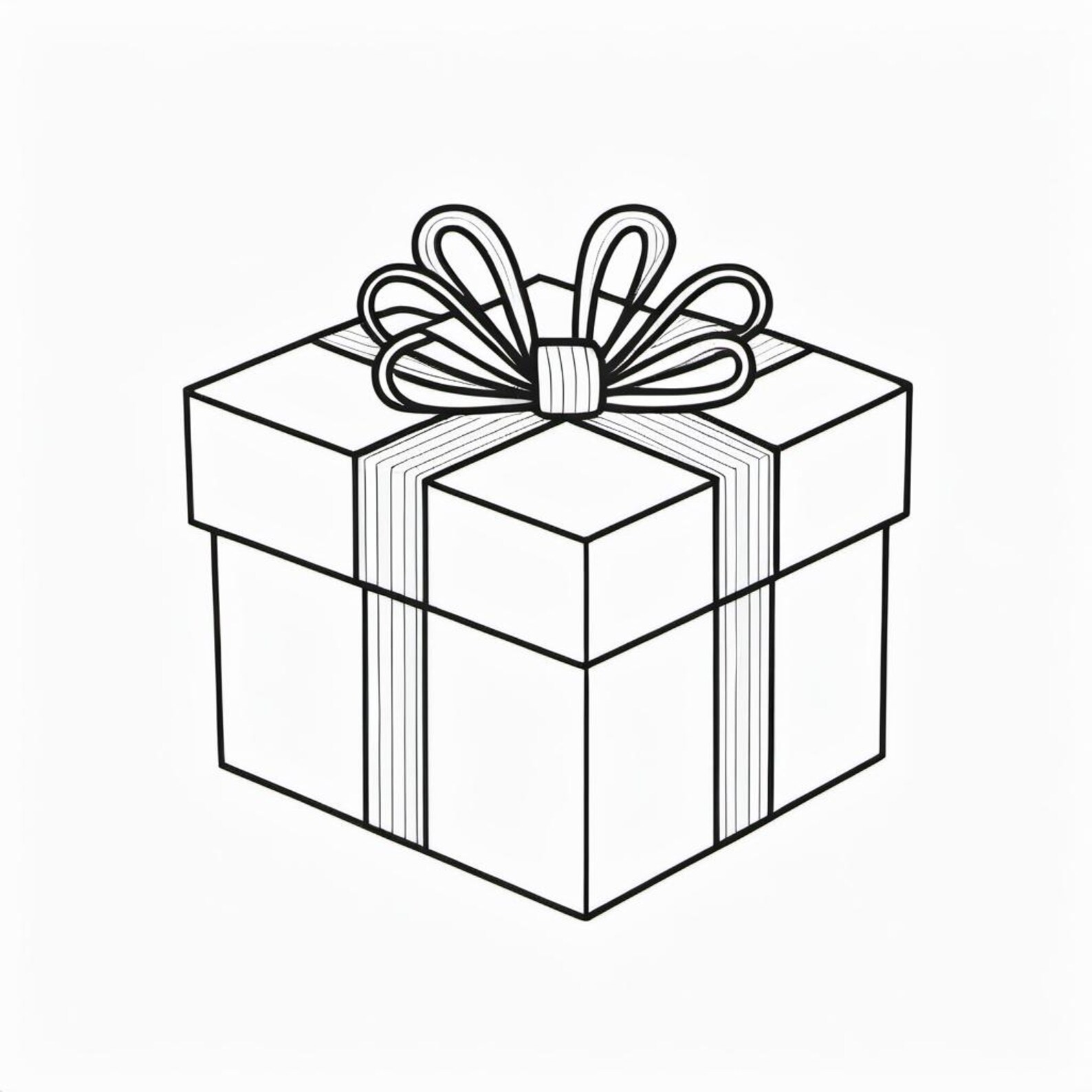 Christmas Bold and Easy Coloring Pages - Etsy