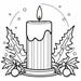 Christmas Bold and Easy Coloring Pages - Etsy