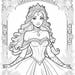 Ice Princess Coloring Book - Etsy