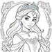 Ice Princess Coloring Book - Etsy