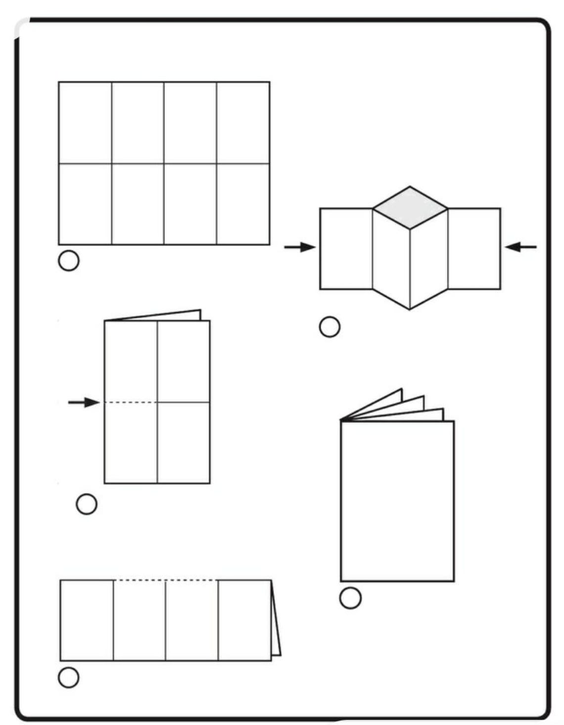 Mini Foldable Coloring Book Ballet Coloring Book Ballerina Coloring ...