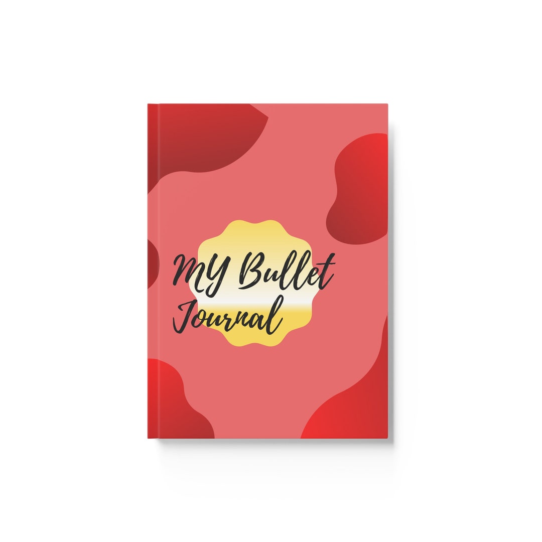 My Bullet Journal X Red Journal 2024 Cute Journal - Etsy