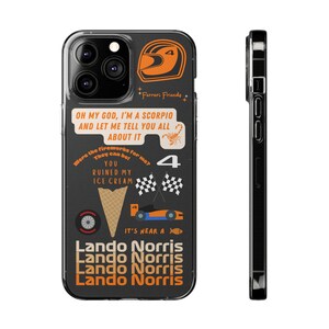 Lando Norris Formula One ( F1) Inspired Soft Clear Phone Case - Etsy UK