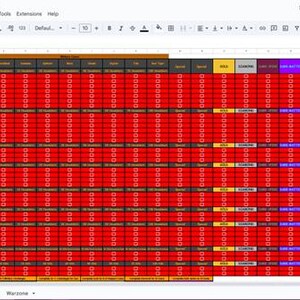 Black Ops 6 Mastery Camo Spreadsheet W/ Calling Card Challenges for Multi, Zombies, & WZ ...
