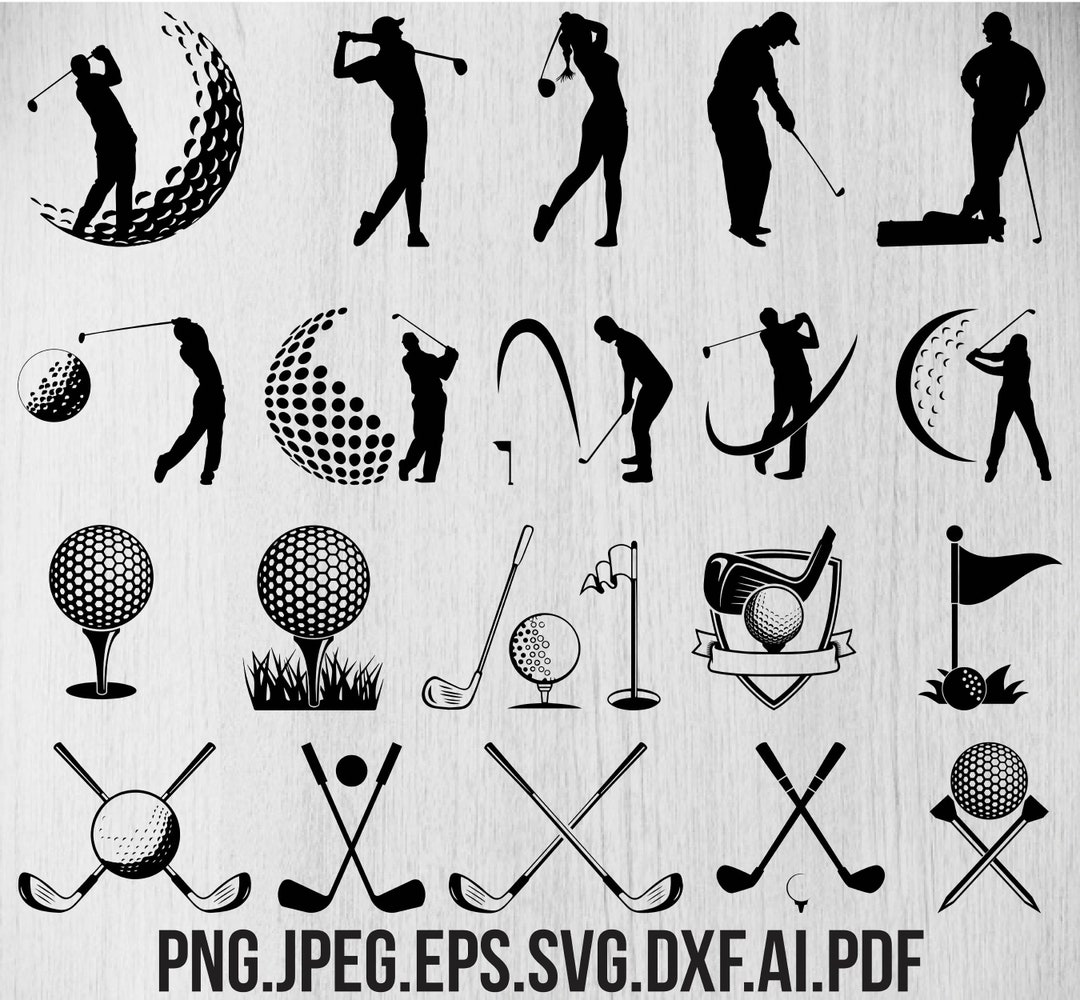 Golf Svg Bundle, Golf Monogram Svg, Split Monogram Svg, Golf Ball Svg ...