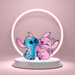 Stitch & Angel SVG Bundle, Stitch Couple Svg, Stitch Love Svg, Angel ...
