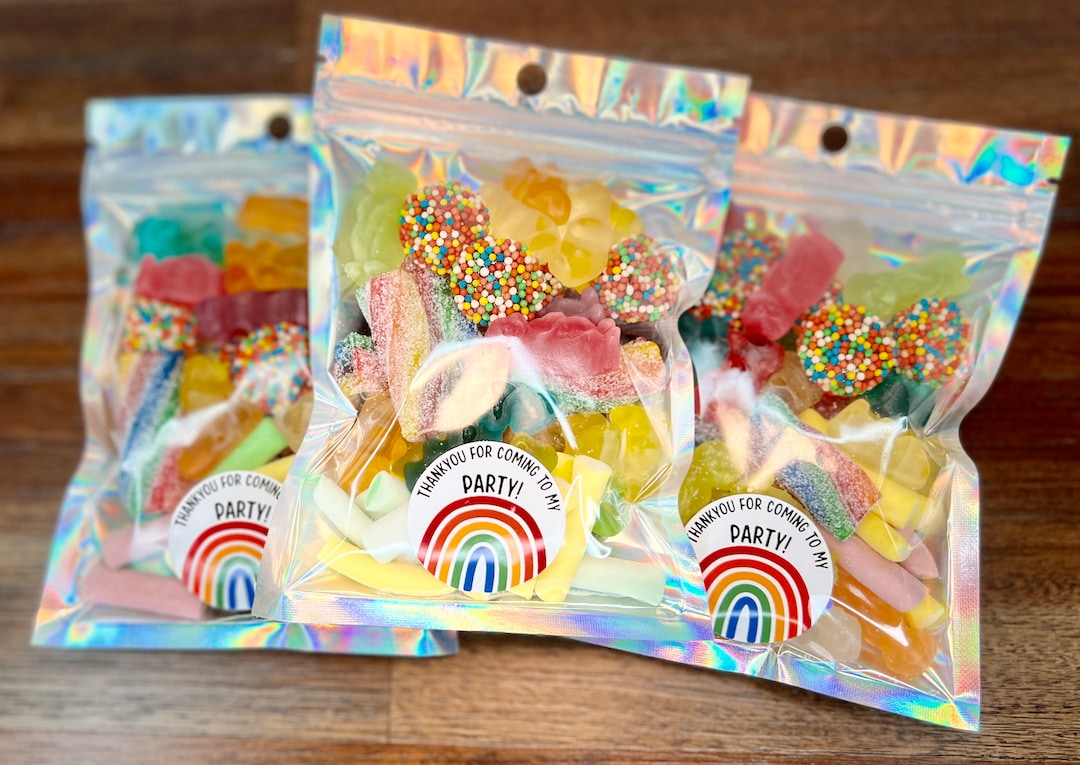 Children's Birthday Party Favours, Sweet Pouch Treats, Party Bag ...