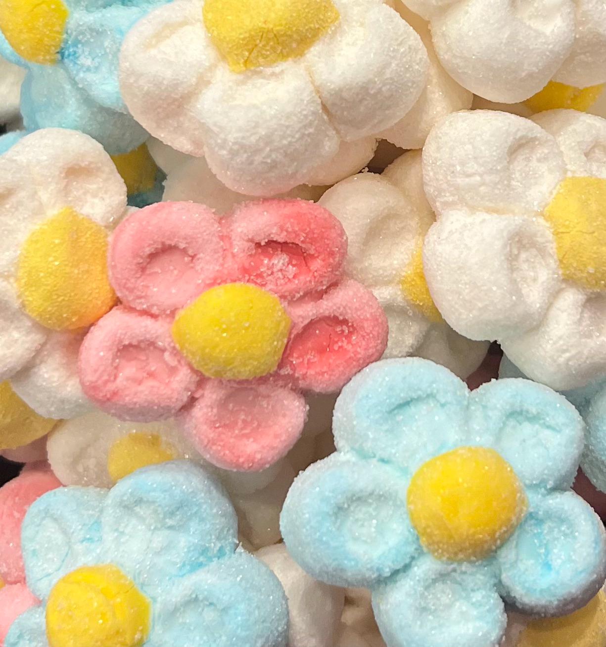 Marshmallows and Paint Ball Sweets | Jelly Filled | Fluffy Treats ...