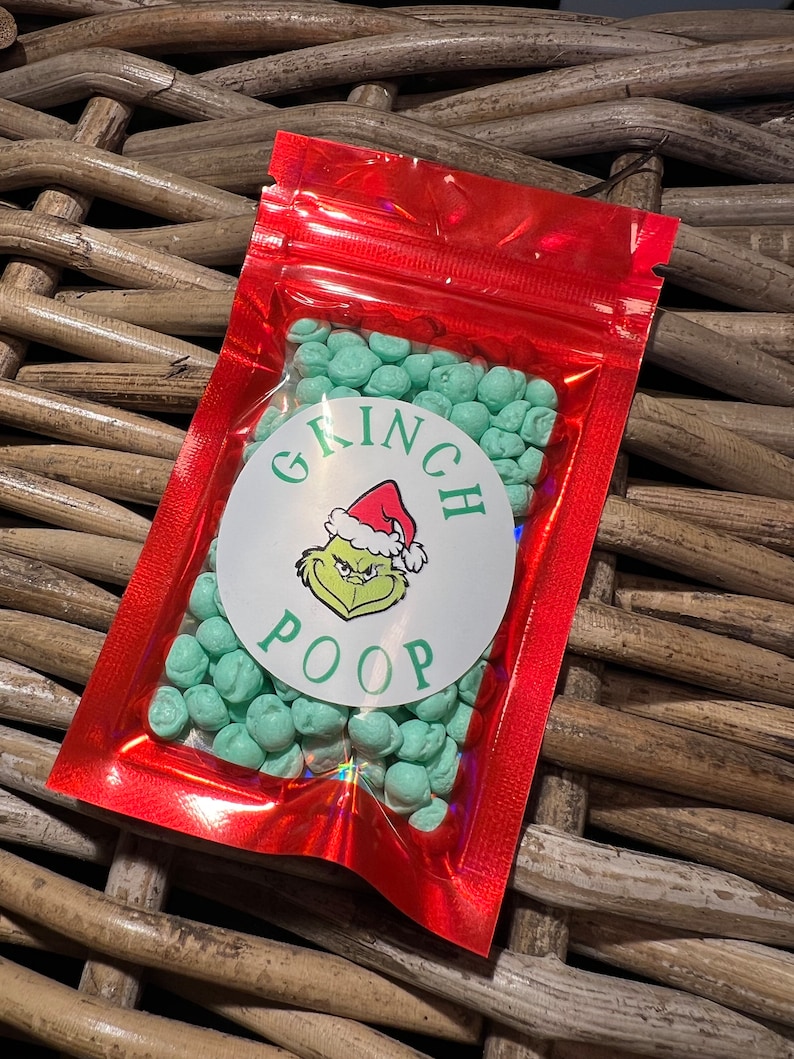 Grinch Poop Reindeer Poop Elf Poop Snowman Poop - Etsy UK