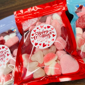 Valentine's Day Sweet Pouch, Gift Bag for Sweet Treats, Treat Bag ...