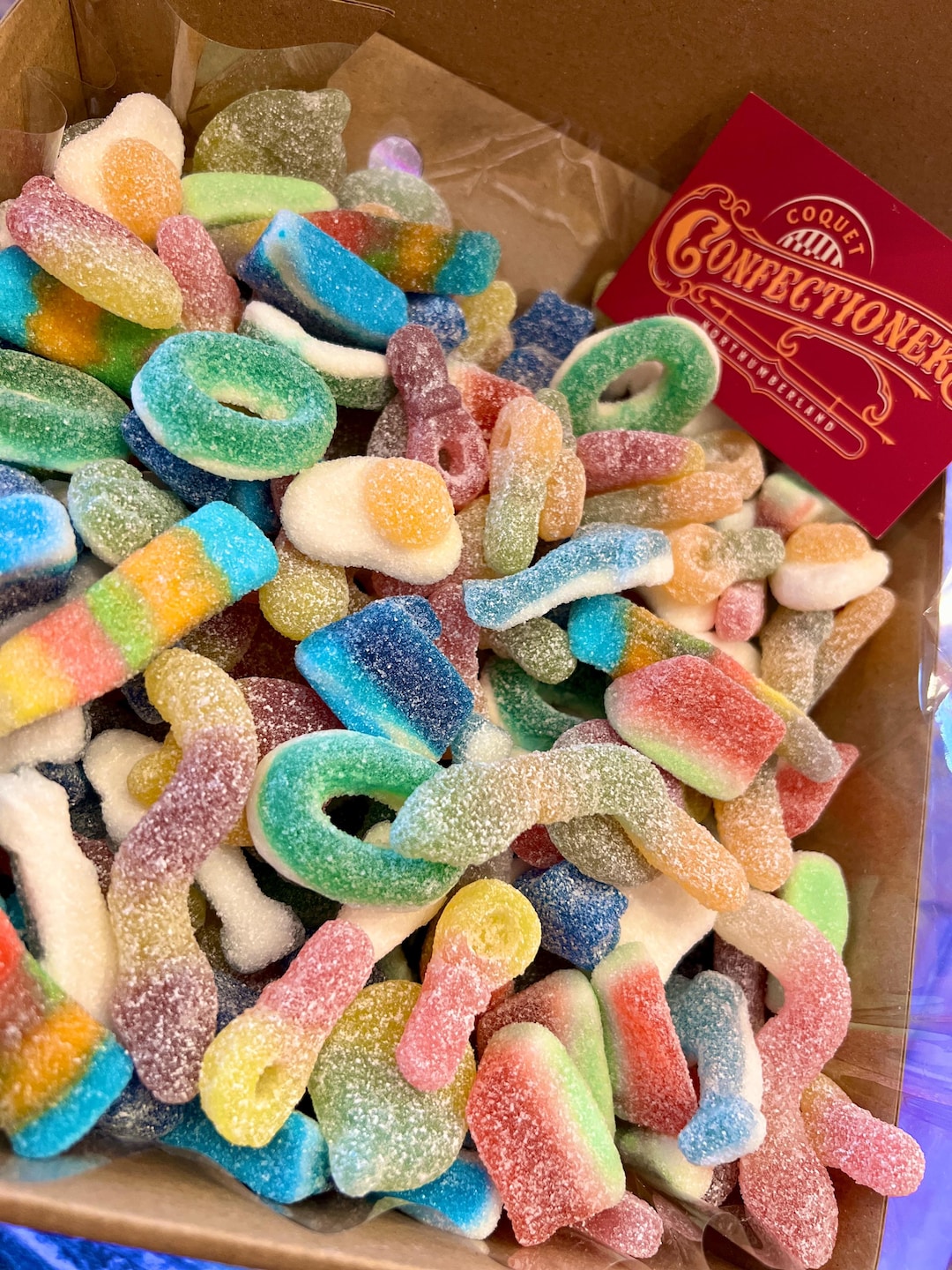 Fizzy Sweet Gift Box | 800g or 1kg | Optional Personalised Sticker ...