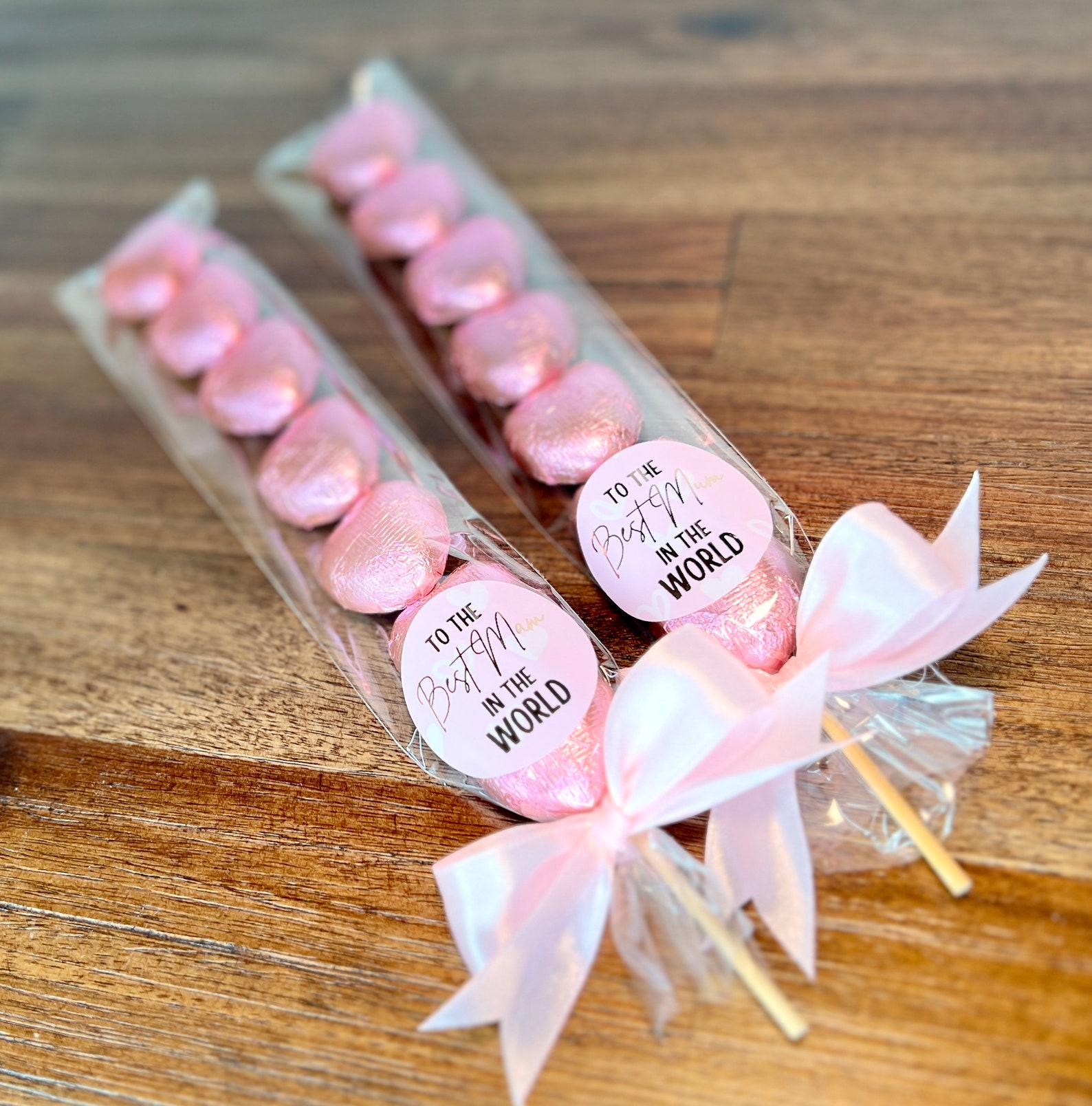 Mothers Day Chocolate Heart Kebab, Sweet Treat Gift, Chocolate Hearts ...