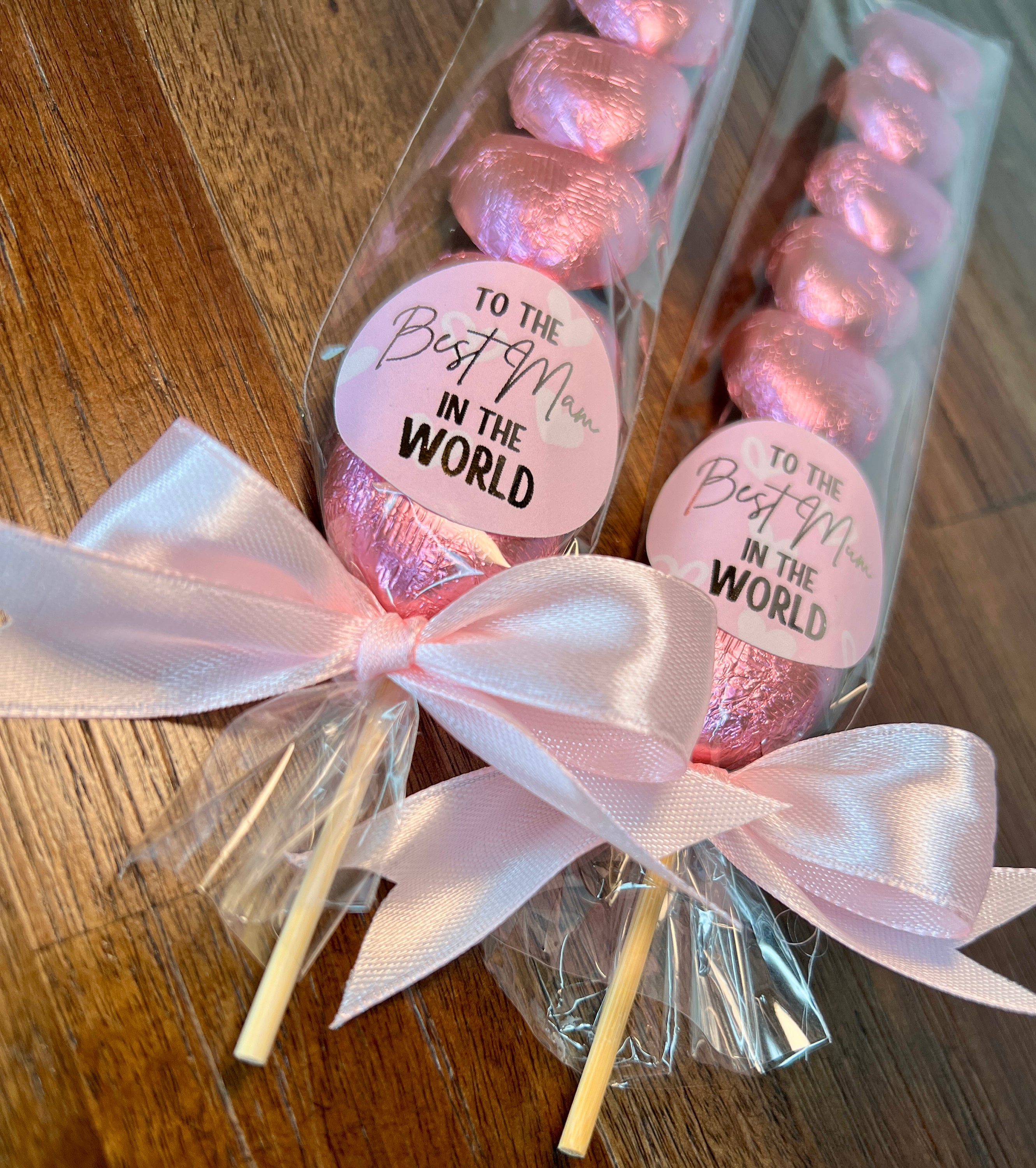Mothers Day Chocolate Heart Kebab, Sweet Treat Gift, Chocolate Hearts ...