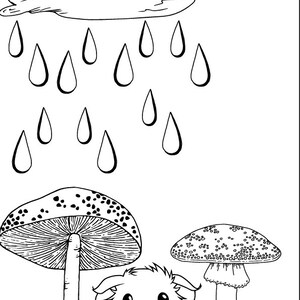 Little Creatures Coloring Book Pages -- Digital Download - Etsy