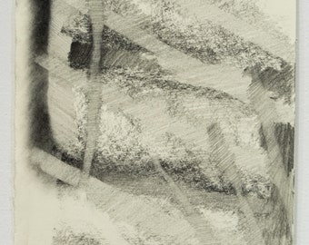 Contemporary Abstract Art, Graphite Pencil Drawing on Acid-free Paper ...
