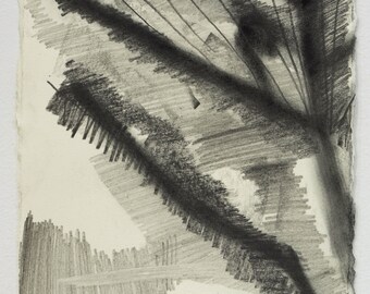 Contemporary Abstract Art, Graphite Pencil Drawing on Acid-free Paper ...