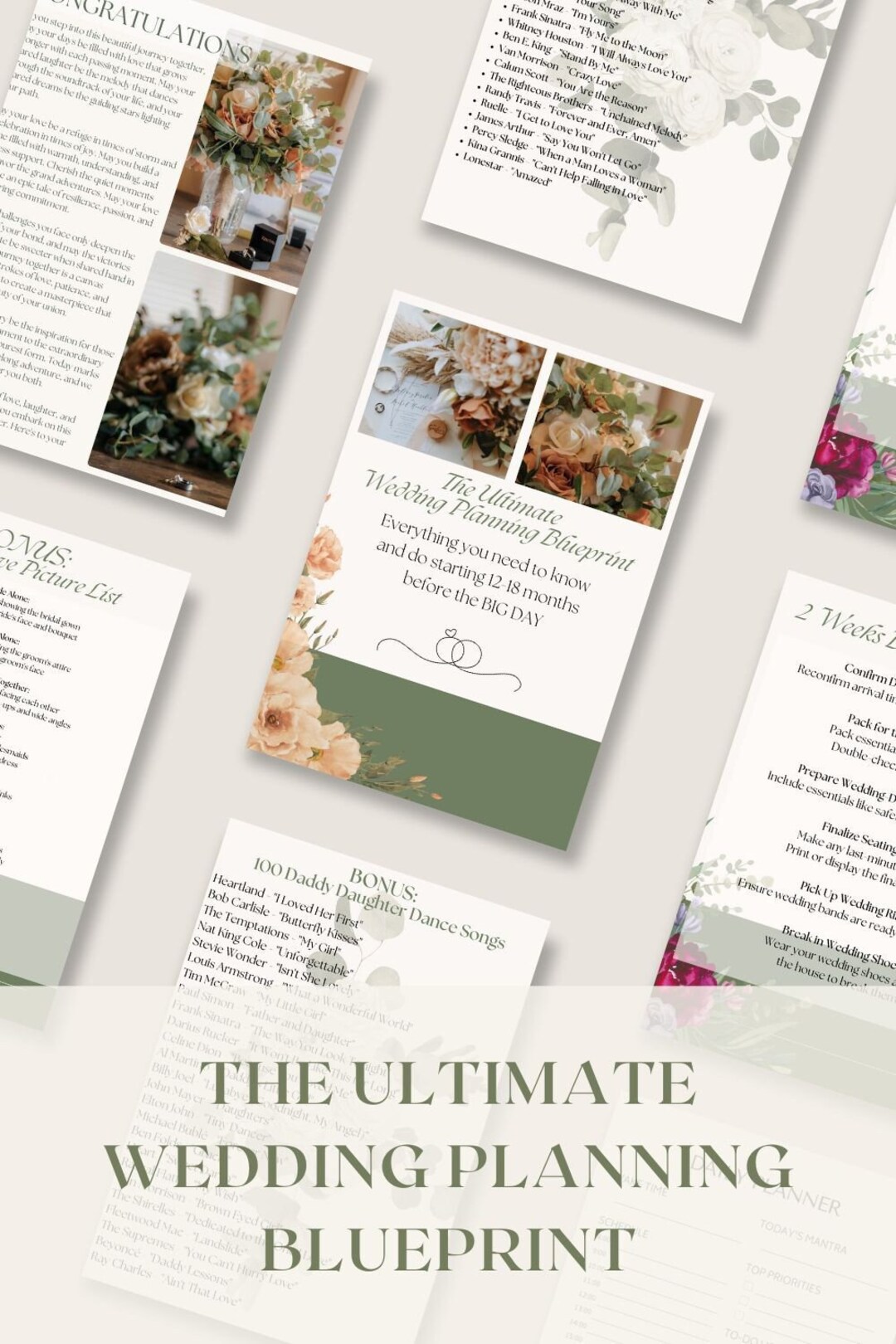 The Ultimate Wedding Planning Blueprint With 5 BONUSES - Etsy