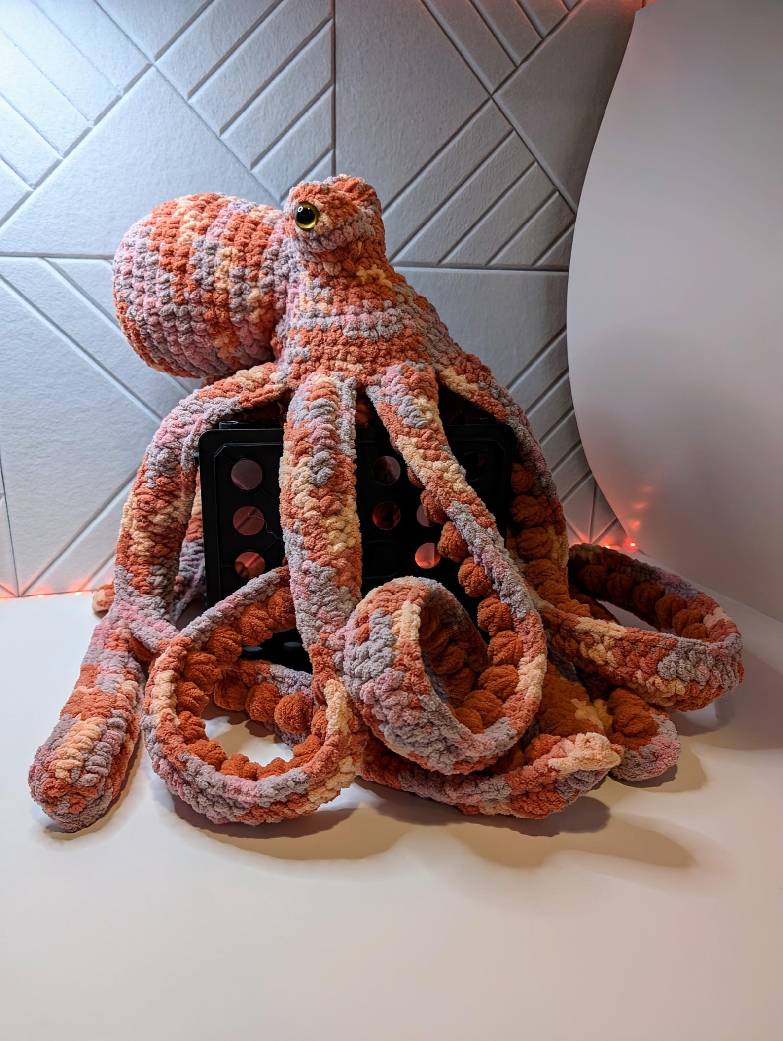 Giant Octopus Plushie - Made to Order Available! - Approx. 32" Plush ...
