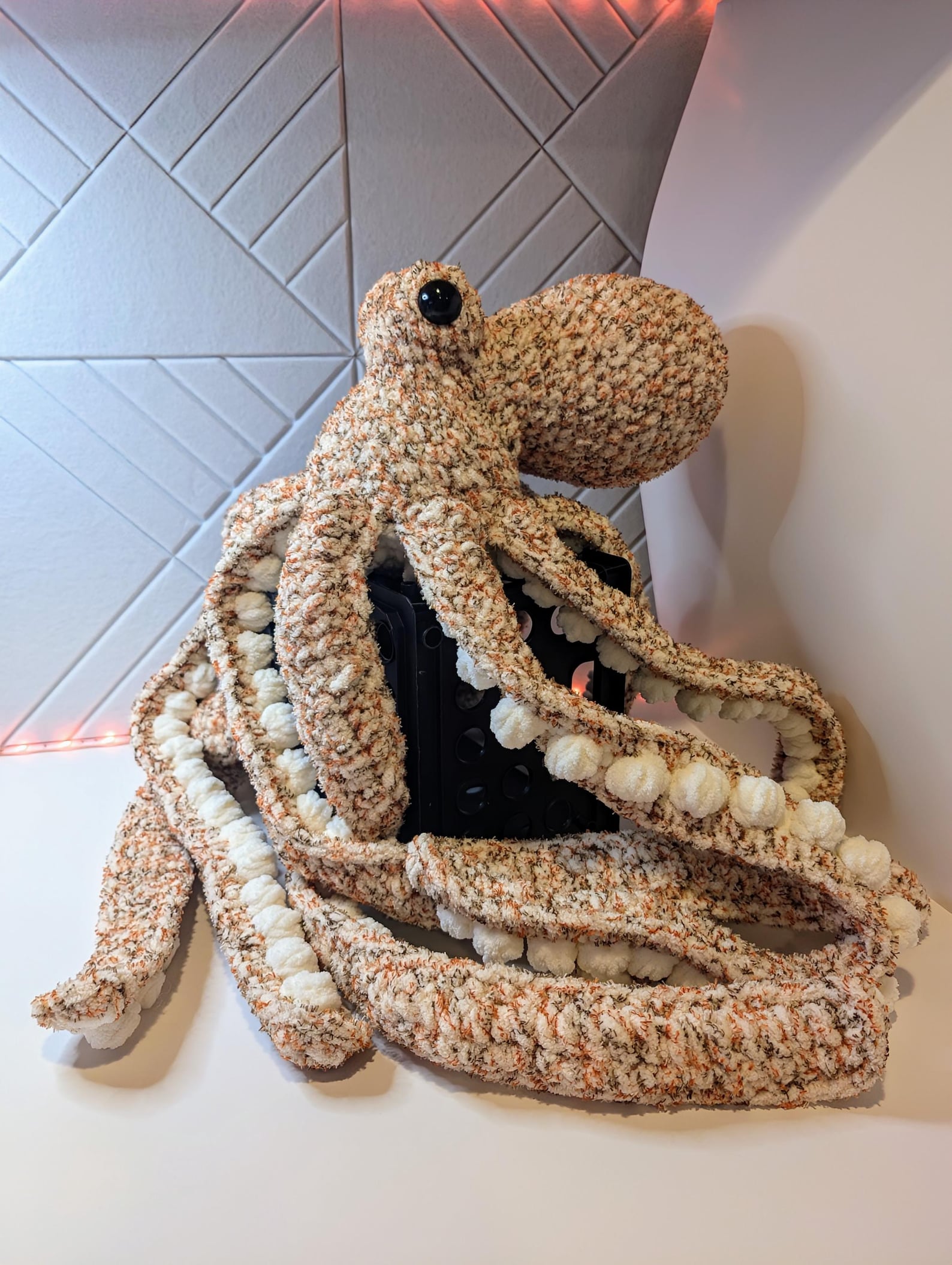 Giant Octopus Plushie - Made to Order Available! - Approx. 32" Plush ...
