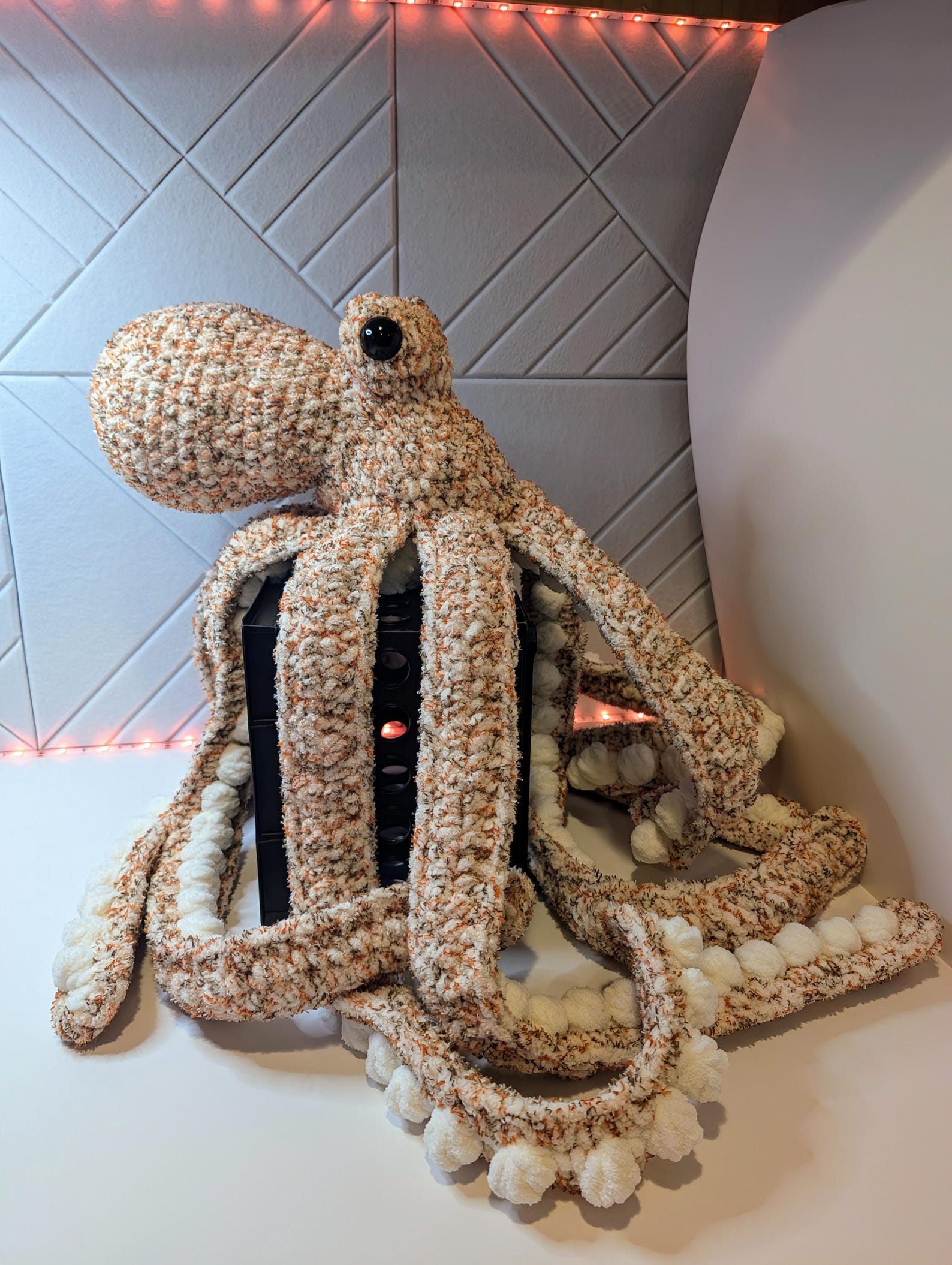 Giant Octopus Plushie - Made to Order Available! - Approx. 32" Plush ...