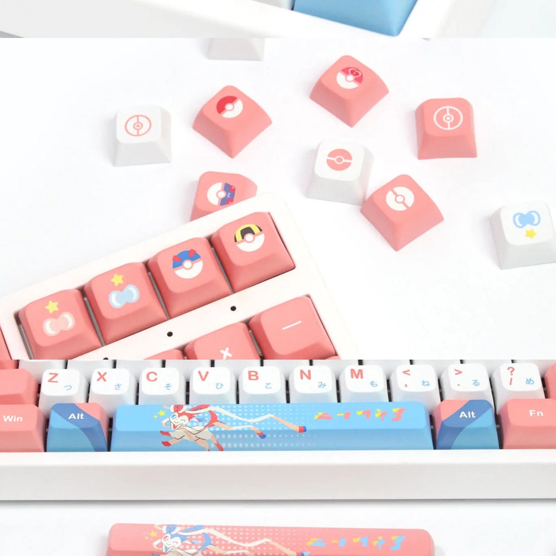 Pokemon Anime Keys 130 Mechanical Keyboard Key Cap Pikachu - Etsy