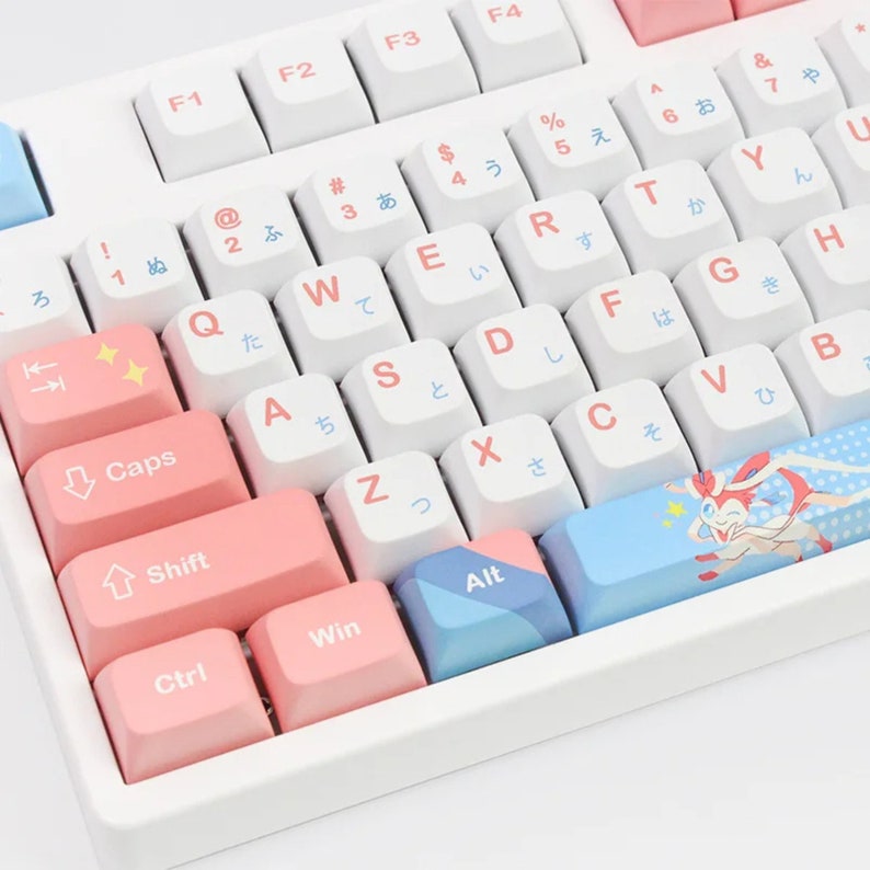 Pokemon Anime Keys 130 Mechanical Keyboard Key Cap Pikachu - Etsy