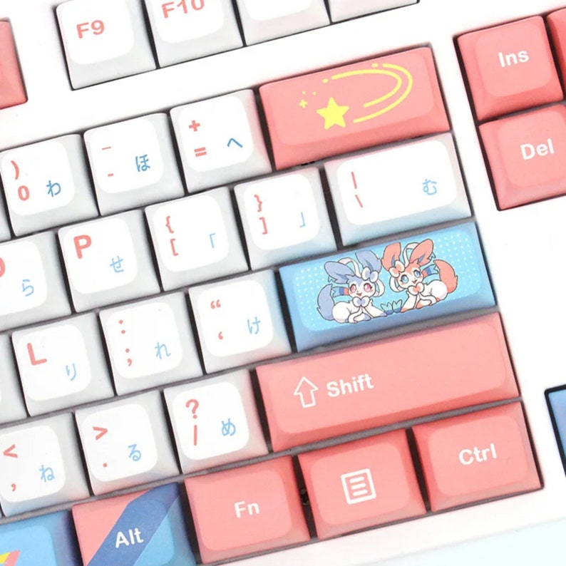 Pokemon Anime Keys 130 Mechanical Keyboard Key Cap Pikachu - Etsy