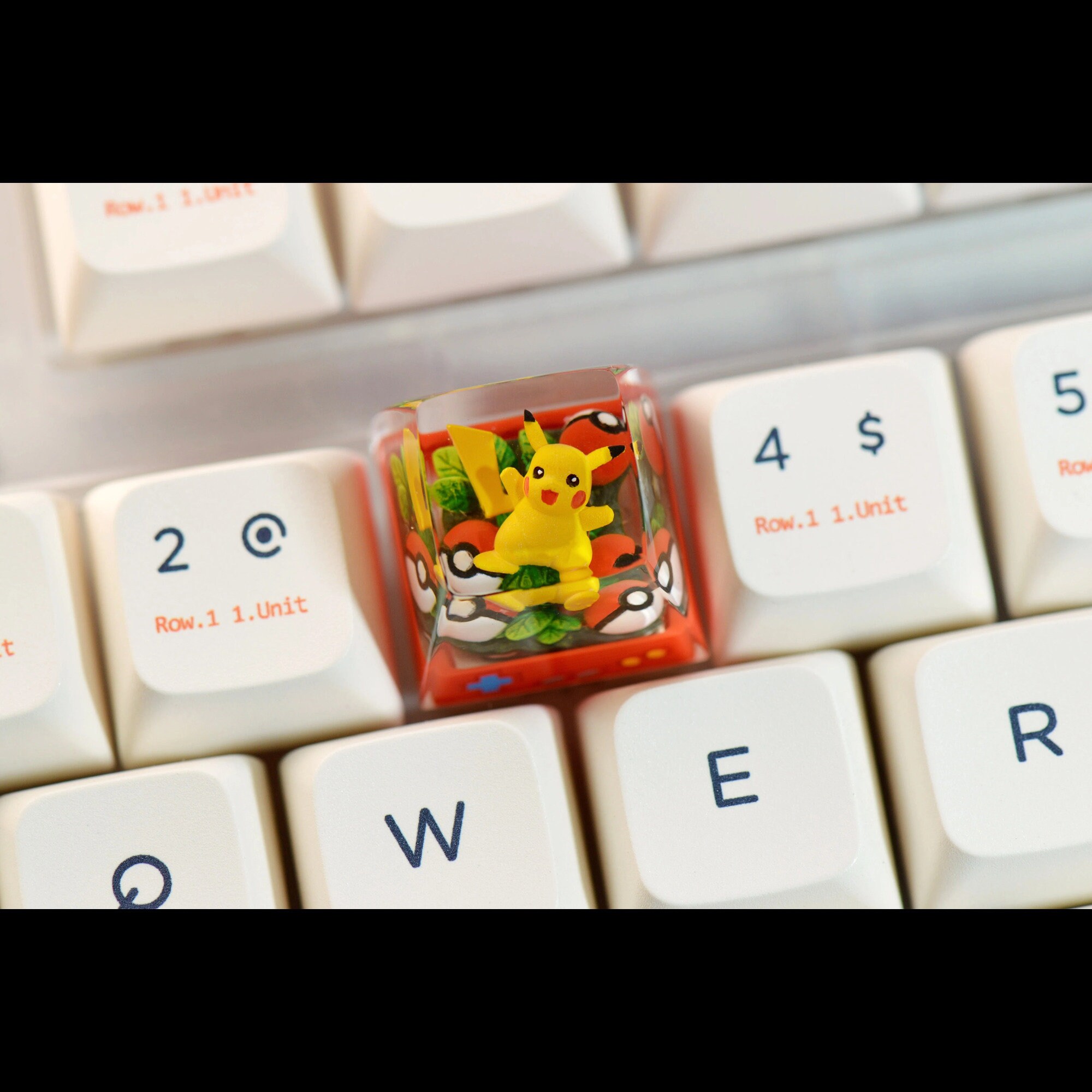 Pokemon Artisan Keycaps, Resin Keycap in Transparent Model, Weepinbell ...