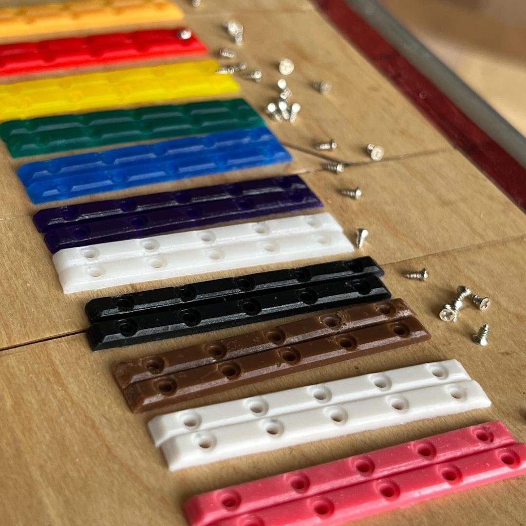 Fingerboard Urethane Board Rails - W/screws - Etsy