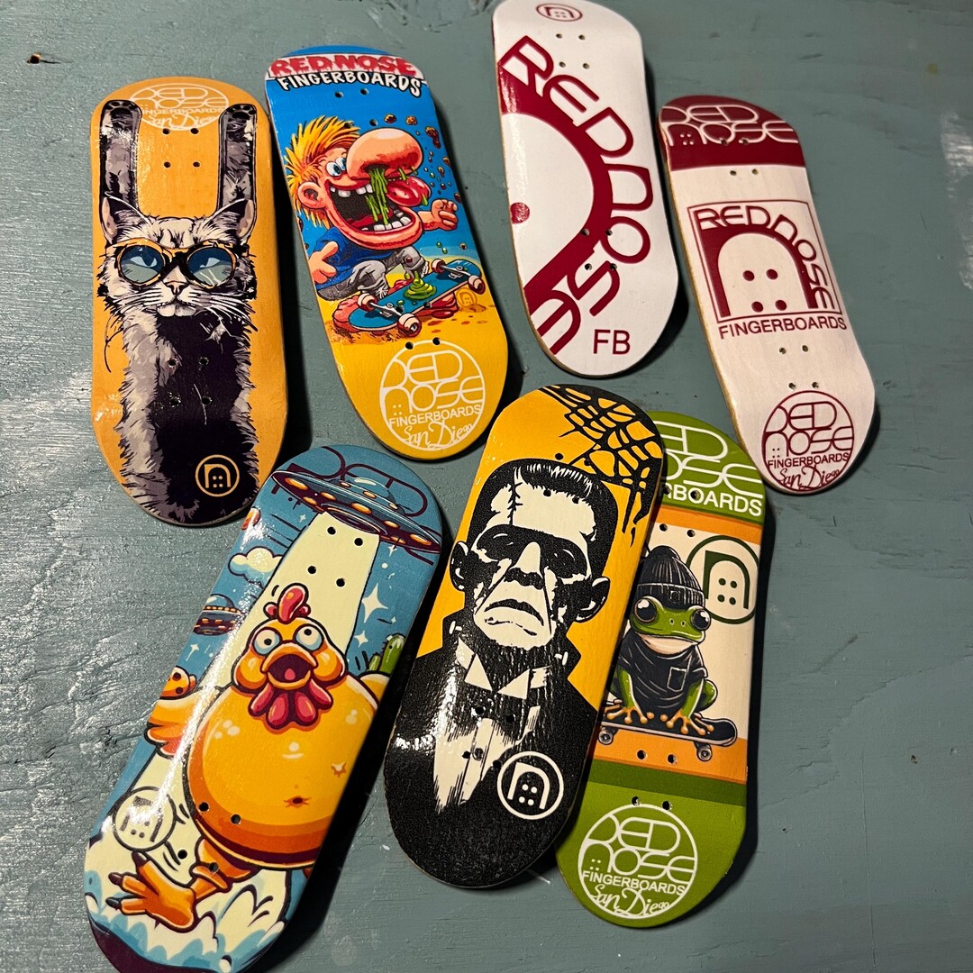 Pro Fingerboard Deck - 34mm - 100% Maple Wood Fingerboards - 5 Ply Wood ...